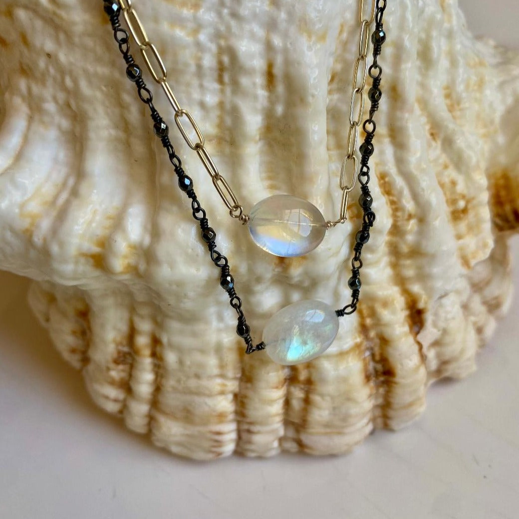 Moonstone Necklace - Glow – POSHMIRA